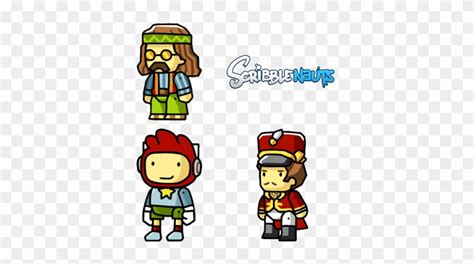 Scribblenauts Scribblenauts Maxwell And Lily Full Size Png Clipart Images Download