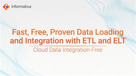fast free proven data loading and integration with etl elt how tos
