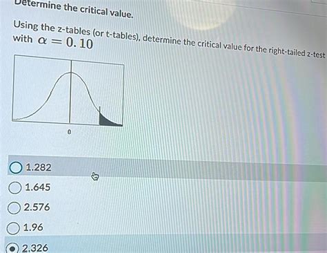 [ANSWERED] termine the critical value Using the z tables or t tables - Kunduz