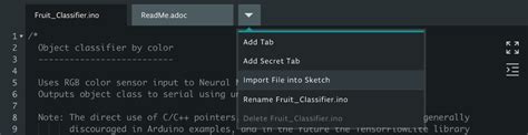 Fruit Image Recognition Using Arduino And Tensorflow Lite Micro Boardor