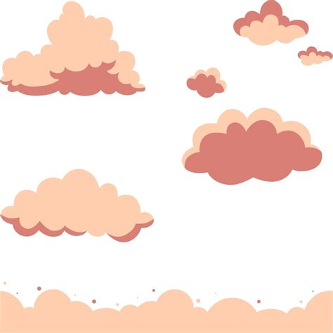 Premium Vector Cloud Background
