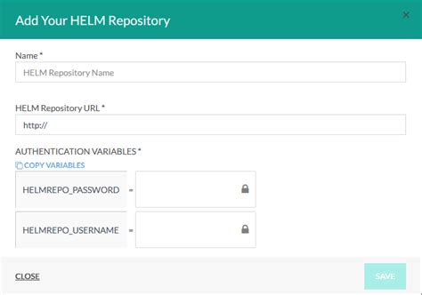 Helm Charts And Repositories · Codefresh Docs
