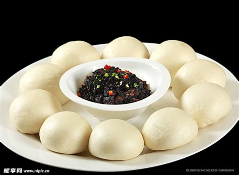 馒头 摄影图传统美食餐饮美食摄影图库昵图网