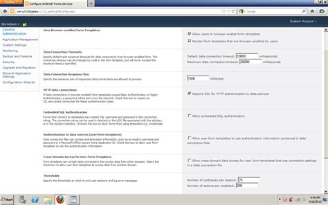 Sharepoint Planet Configuring Infopath Form Service In Sharepoint 2010