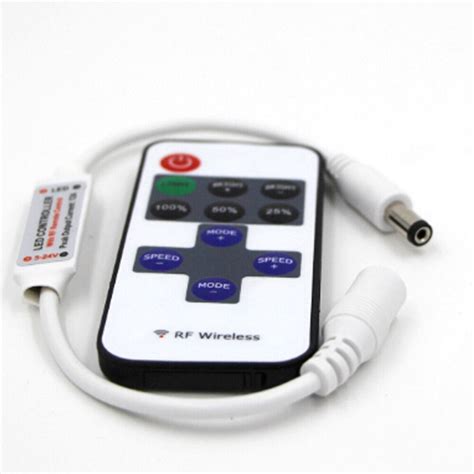 Led Dimmer DC5 24V 12A Mini Wireless Rf Controller Grandado