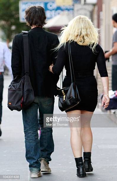 Actor Keanu Reeves And Amanda De Cadenet Are Seen On The Streets Of