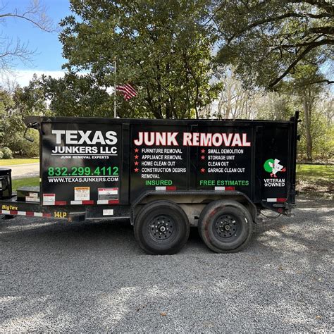 Junk Removal And Hauling Services In Tomball Tx Texas Junkers