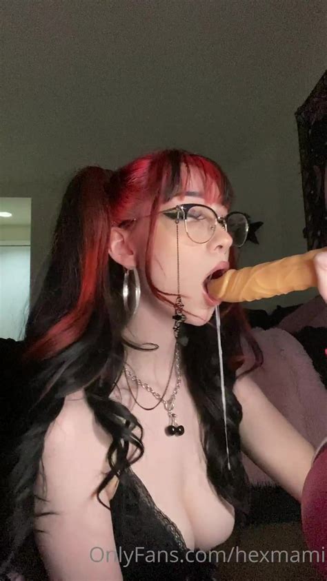 Goth GF Blowjob Hexmami