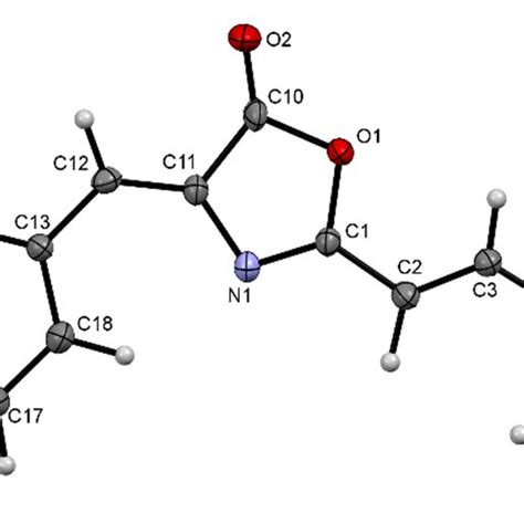 Molecular Drawing Of Oxazolone 1a Download Scientific Diagram