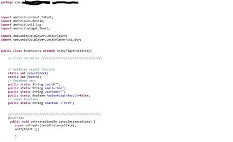 Accessing Variables From Android Java Objects Questions And Answers Unity Discussions
