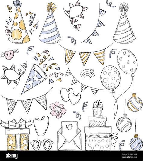 Happy Birthday Doodle Art Easy