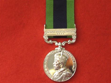 Full Size India General Service Medal Gv Igsm 1908 1935 North West