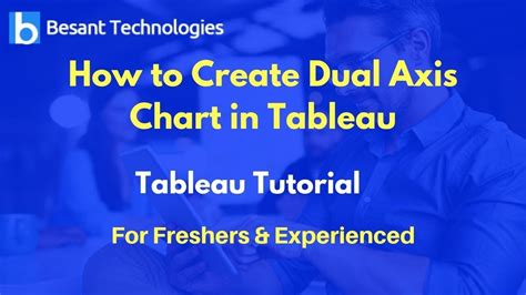 How To Create Dual Axis Chart In Tableau Tableau Tutorial For