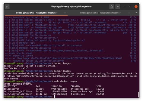 Tritonserver学习之二：tritonserver编译 Csdn博客