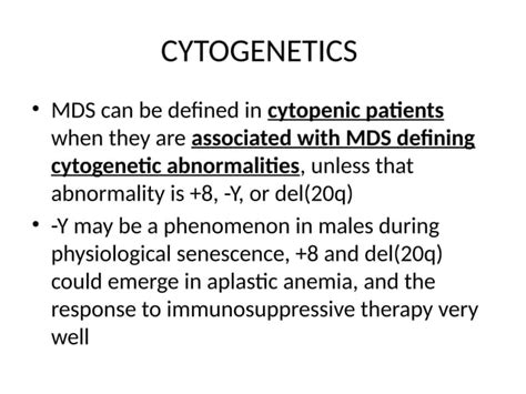 The 2016 Revision To The Who Classification Of Myelodysplastic