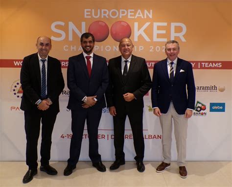 World 🤝 Wpbsa Chairman Jason Ferguson Was In Attendance At The European Billiards And Snooker
