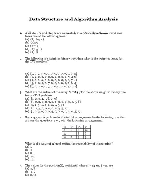 data structure and algorithm analysis download free pdf time