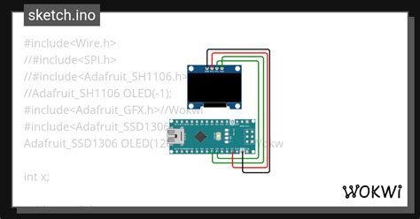 OLED Wokwi ESP STM Arduino Simulator OLED Wokwi ESP STM Arduino Simulator