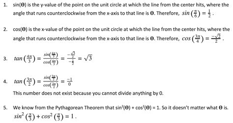 Solutions Find Sine Cosine And Tangent Turn The Wheel