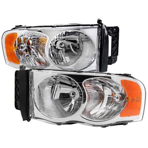 Spec D Tuning 2lh Dgp02 Rs Crystal Euro Headlight With Clear Lens