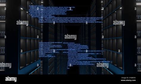 Image Of Digital Data Processing Over Black Background Stock Photo Alamy