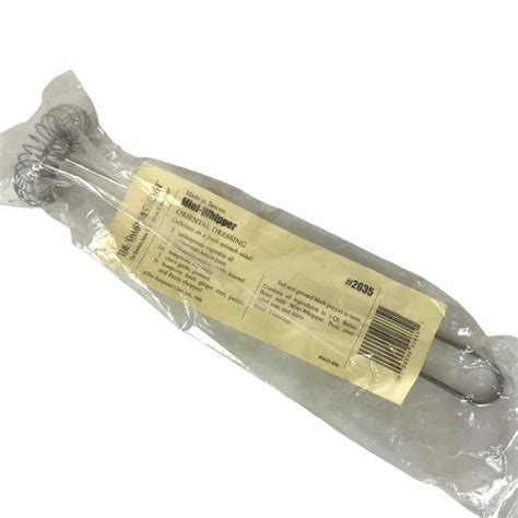 The Pampered Chef Mini Whipper 2635 Metal Whisk New Sealed Etsy