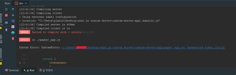 Compilation Failed For Appjs Custom Component With Babelrcjs
