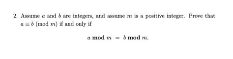 Solved 1 Assume A B And C Are Nonzero Integers Prove The
