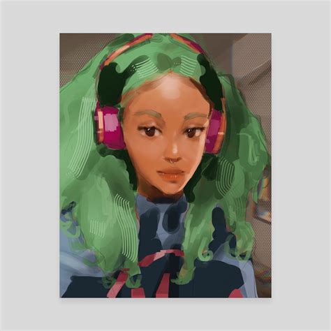 Headphone An Art Canvas By Exiit Inprnt Headphone An Art Canvas By Exiit Inprnt