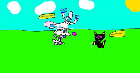 Sylveon Used Attract Umbreon Fainted By Pokemongirl223 On Deviantart