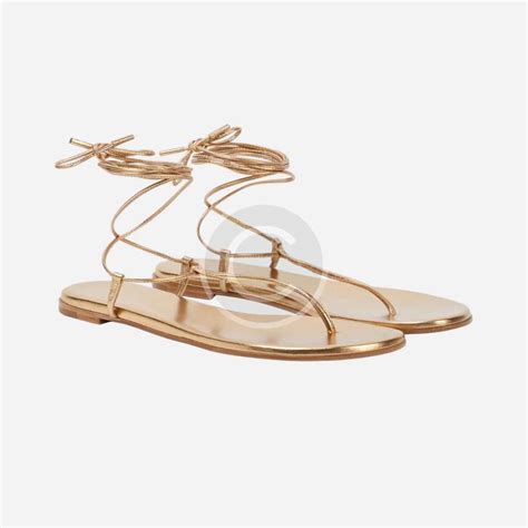 Metallic Sandals Miss Marika