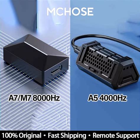 Mchose A7 M7 A5 8k 4k 24g Wireless Mouse Dongle Support For A7m7a5
