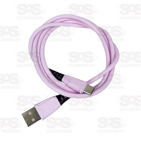 Cabo Type C Metro Cores Variadas G