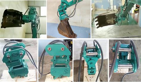 360 Degree Rotation Hydraulic Quick Coupler With Tilt Function Quick