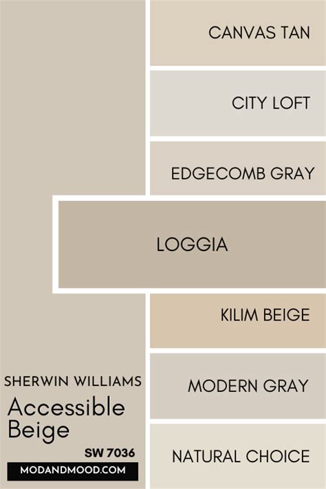 Sherwin Williams Sw 7306 Accessible Beige A Guide To Sherwin Williams