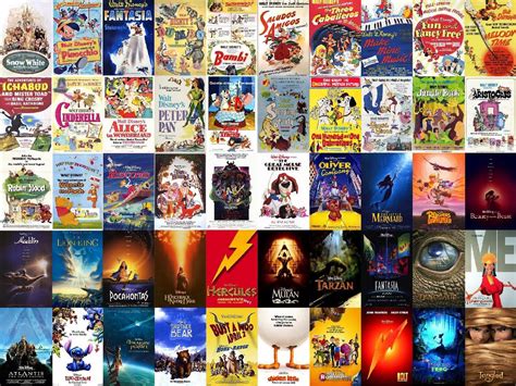 Disney Classics Posters Disney Movies List In Order Classic Disney