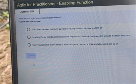 Agile For Practitioners Enabling Function StudyX