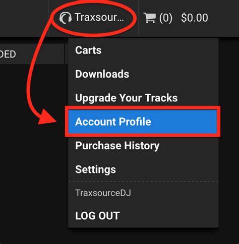 How do I change my username, password, email etc.? – Traxsource Support