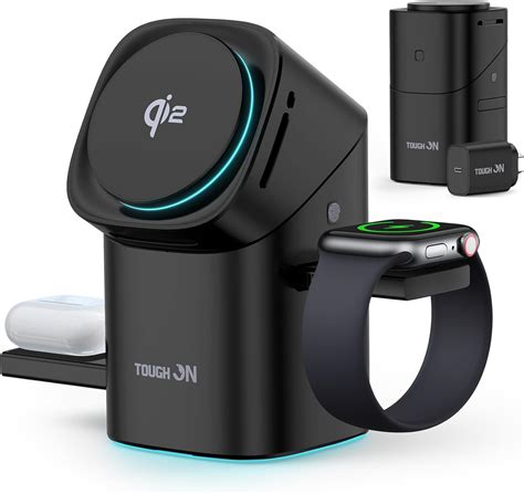 Tough On Magpro Qi2 3 In 1 Wireless Charger Compatible With Magsafe