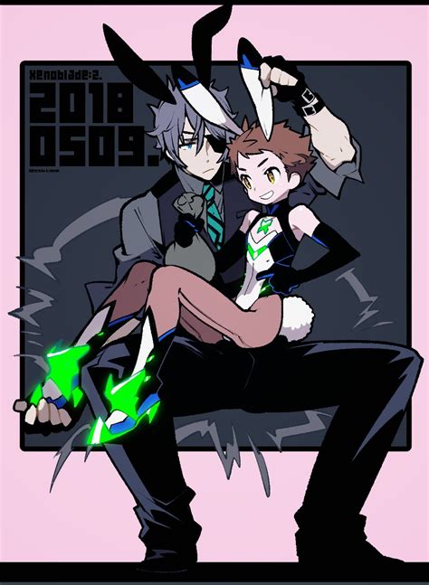 Rex And Zeke Von Genbu Xenoblade Chronicles And 1 More Drawn By