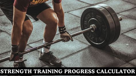Strength Training Progress Calculator