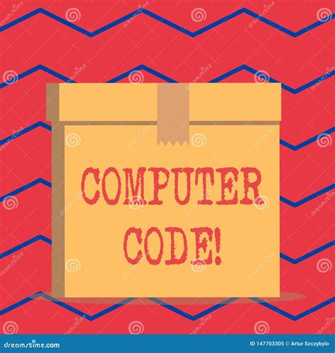 Text Sign Showing Computer Code Conceptual Photo Set Of Instructions Forming A Computer Program