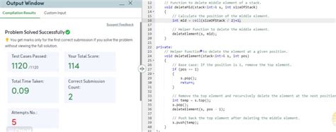 Jaskirat Singh On Linkedin Codingstreak Stack Algorithm Recursion Day33
