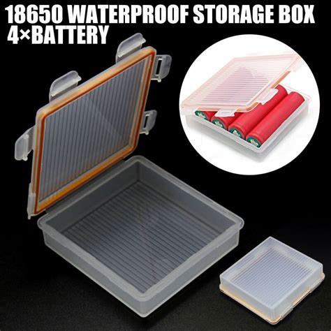 Ip Waterproof Battery Box Portable Design Battery Storage Box Case Holder For X