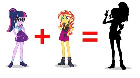 Sunset Shimmer And Twilight Sparkle