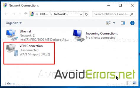 How To Setup A VPN Connection On Windows AvoidErrors