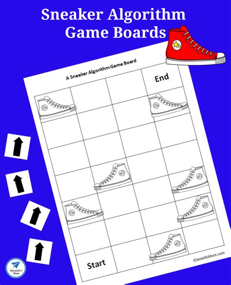 Offline Coding Academy Sneaker Algorithm Game Boards Jdaniel4s Mom