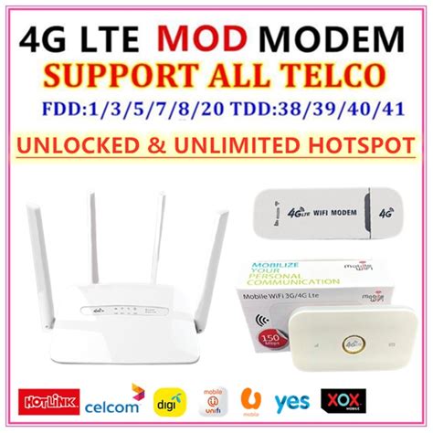 💡4g Modem Cpe C300 Uf 907 Mifi D5 💡 All Telco Unlocked Mod Modified