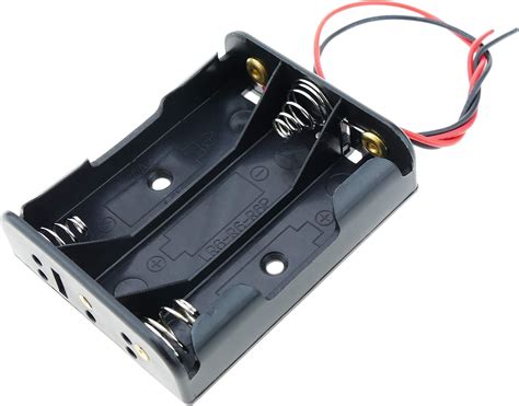 Bematik En087 Porta Batteria Per 3 Batterie Lr6 Aa 15 V Amazonit