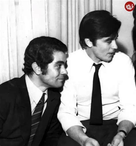 عکس دیدار آلن دلون و بهروز وثوقی در دل تاریخ سینما ماندگار شد